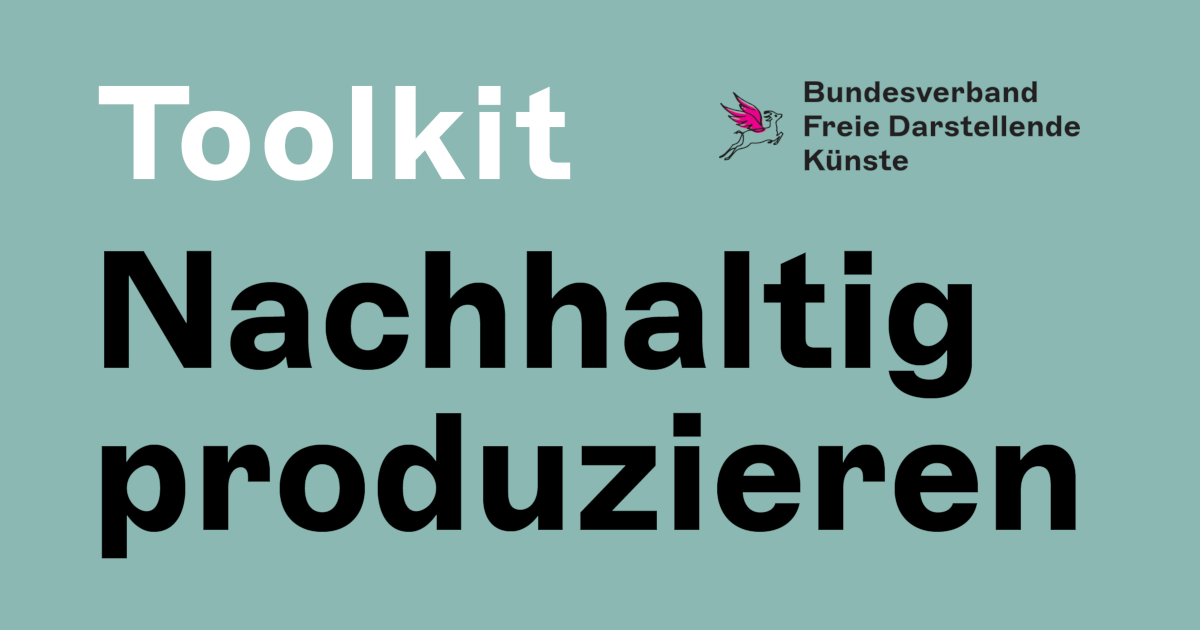 Toolkit „Nachhaltiges produzieren“ des BFDK